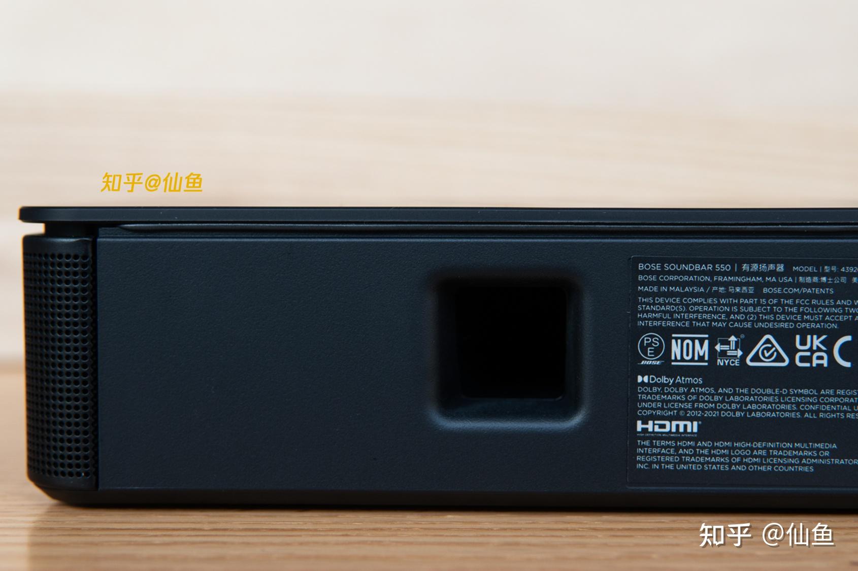 小身材大能量！Bose SoundBar 550全景声回音壁评测