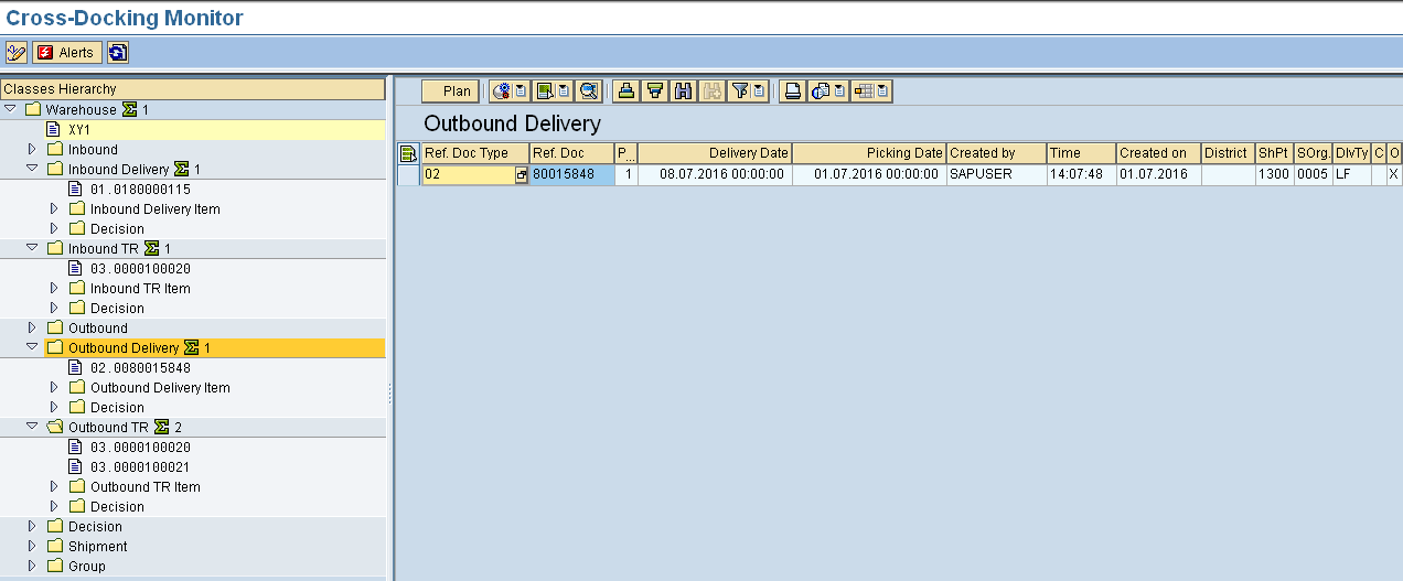 CROSS DOCKING IN SAP WAREHOUSE MANAGEMENT- One Step - 知乎