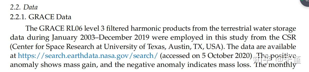 Grace | gldas数据 - 知乎