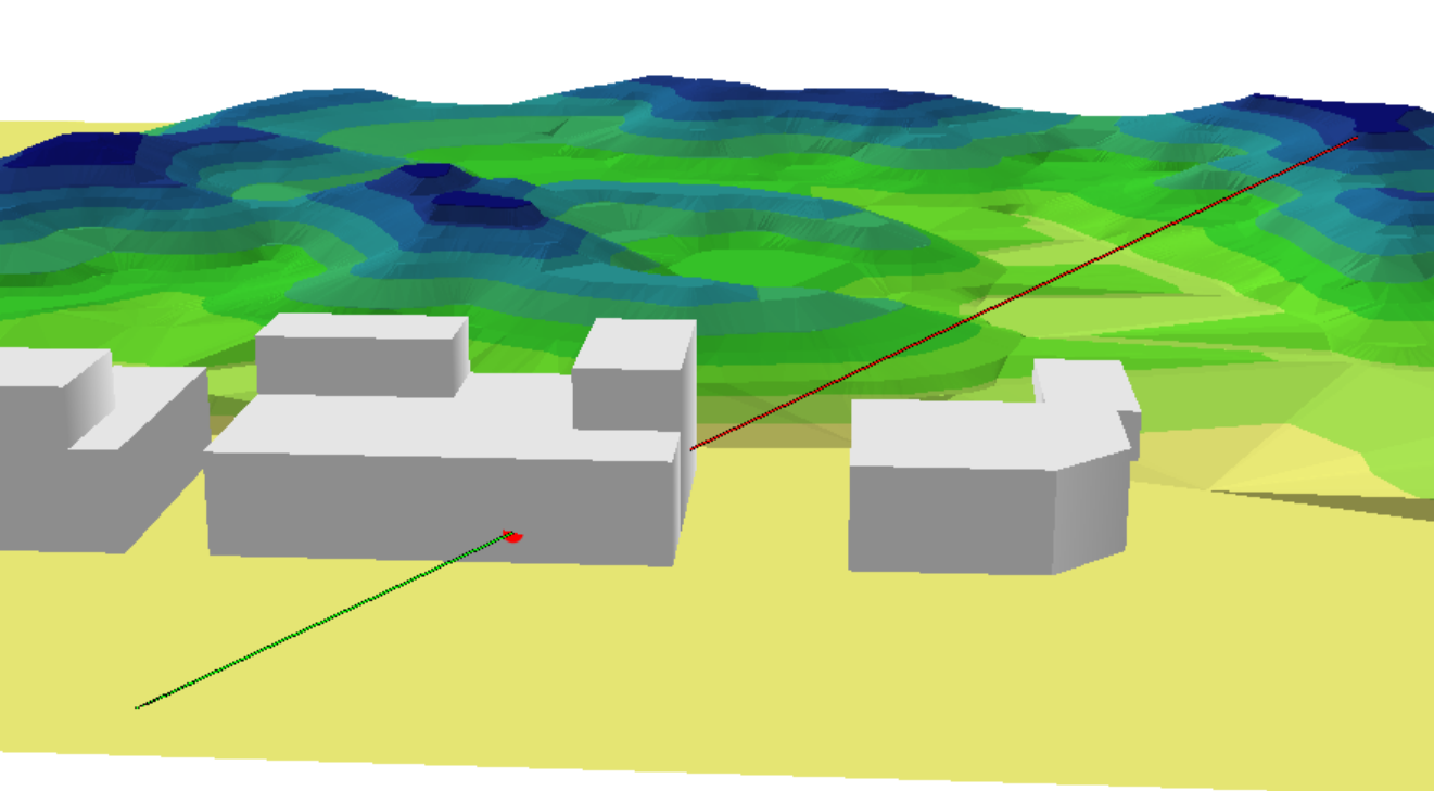 ArcGIS-ArcMap&ArcScene 通视分析 - 知乎