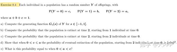 随机过程学习笔记（7）- Branching Processes分支过程 - 知乎