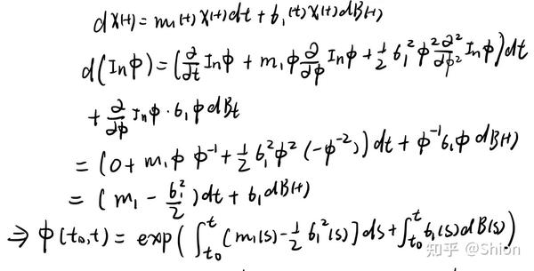随机动力学（6）---线性随机微分方程的精确解分析(一)：线性Ito随机微分方程 - 知乎