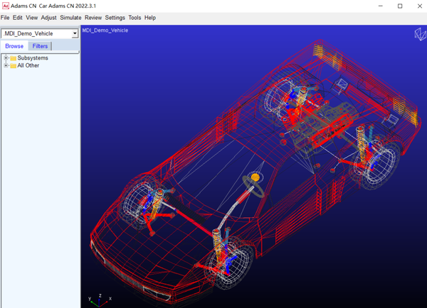 应用Adams/Vibration模块分析整车刚体模态 - 知乎