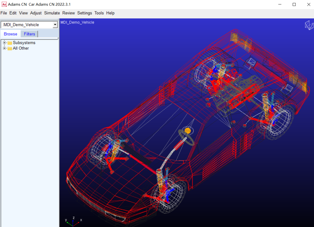 应用Adams/Vibration模块分析整车刚体模态 - 知乎
