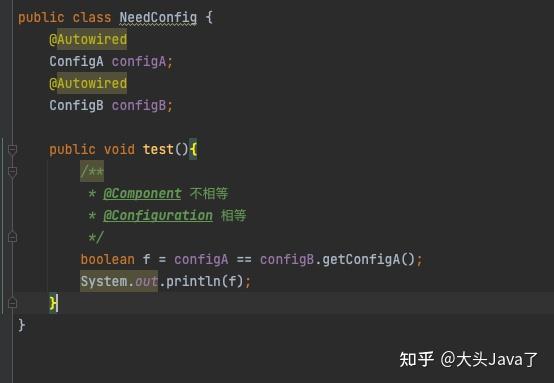 Spring中 Component与 Configuration区别？一句话的事 知乎