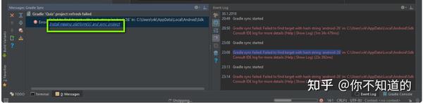Gradle Project Sync Failed - 知乎