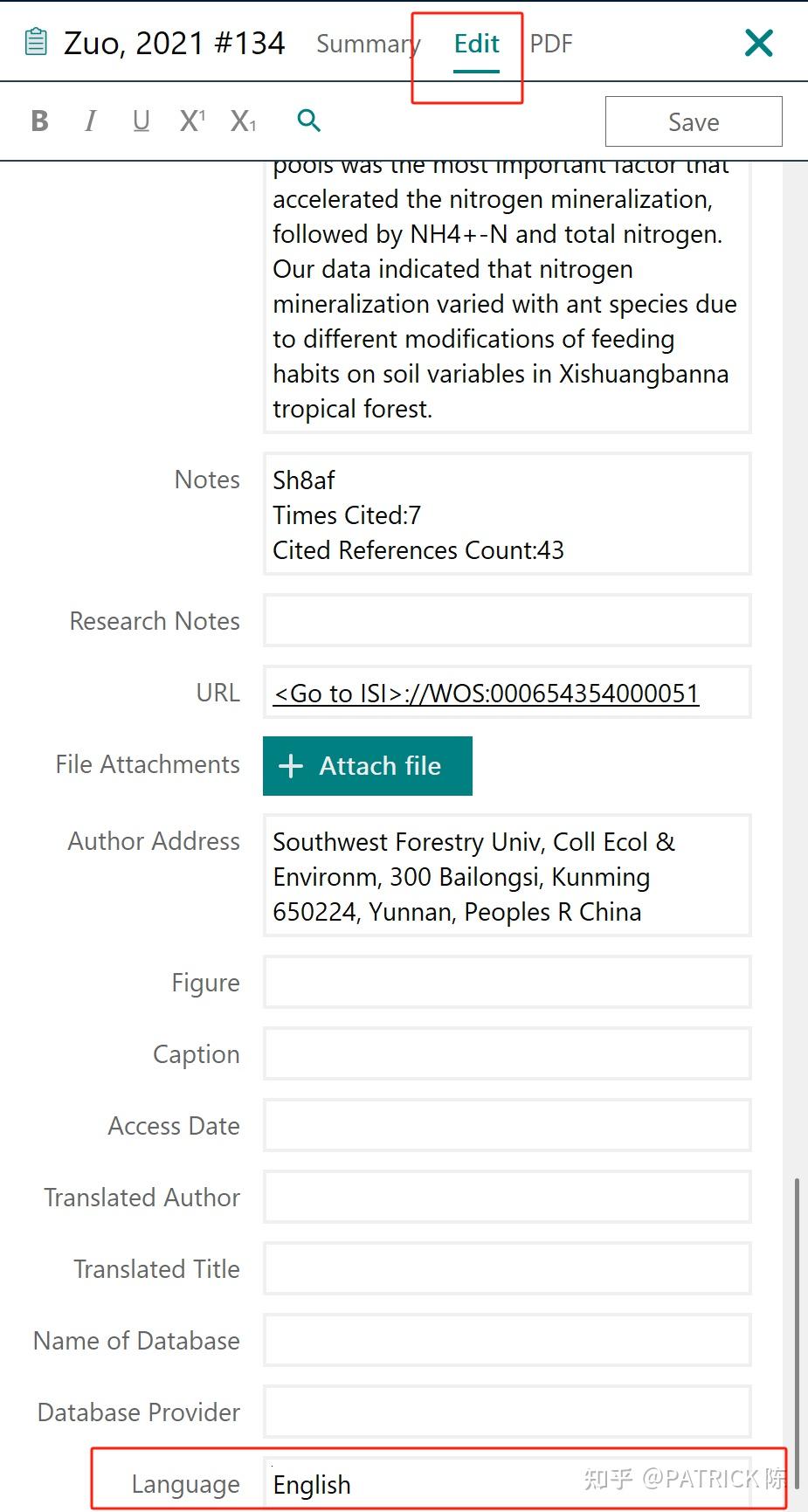 全网最详细解决Endnote21引用正文和参考文献时“等”和“et al"混排问题！（华农硕士毕业论文格式为例） - 知乎