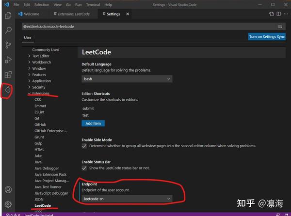 Vscode配置leetcode插件 知乎
