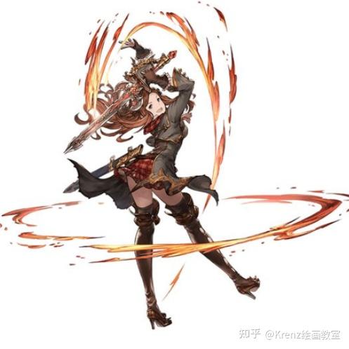 Krenz绘画教室【优秀作业心得】动态与构成-0104 - 知乎