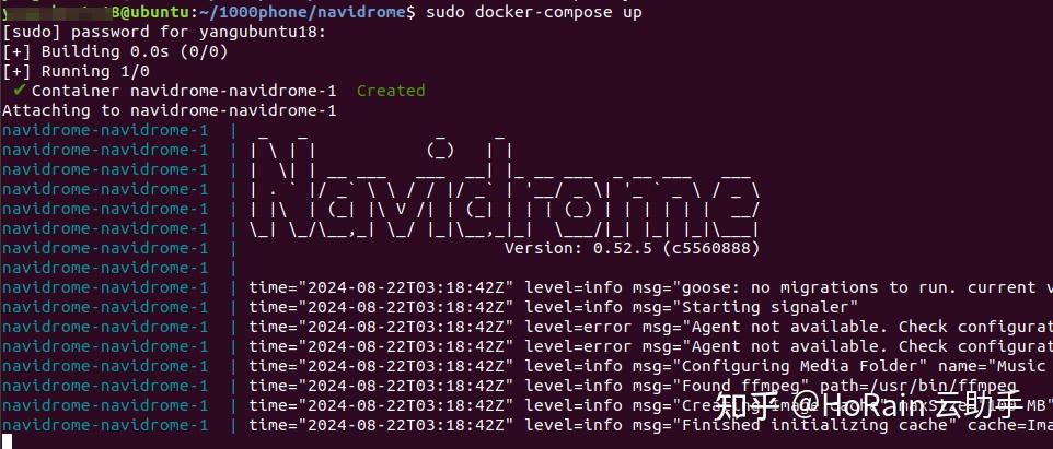 HoRain云--本地Docker部署Navidrome音乐服务器与远程访问听歌详细教程 - 知乎