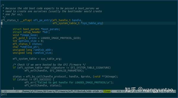 linux内核启动流程分析 - efistub的入口函数 - 知乎