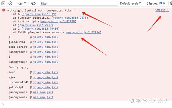 Uncaught SyntaxError: Unexpected token