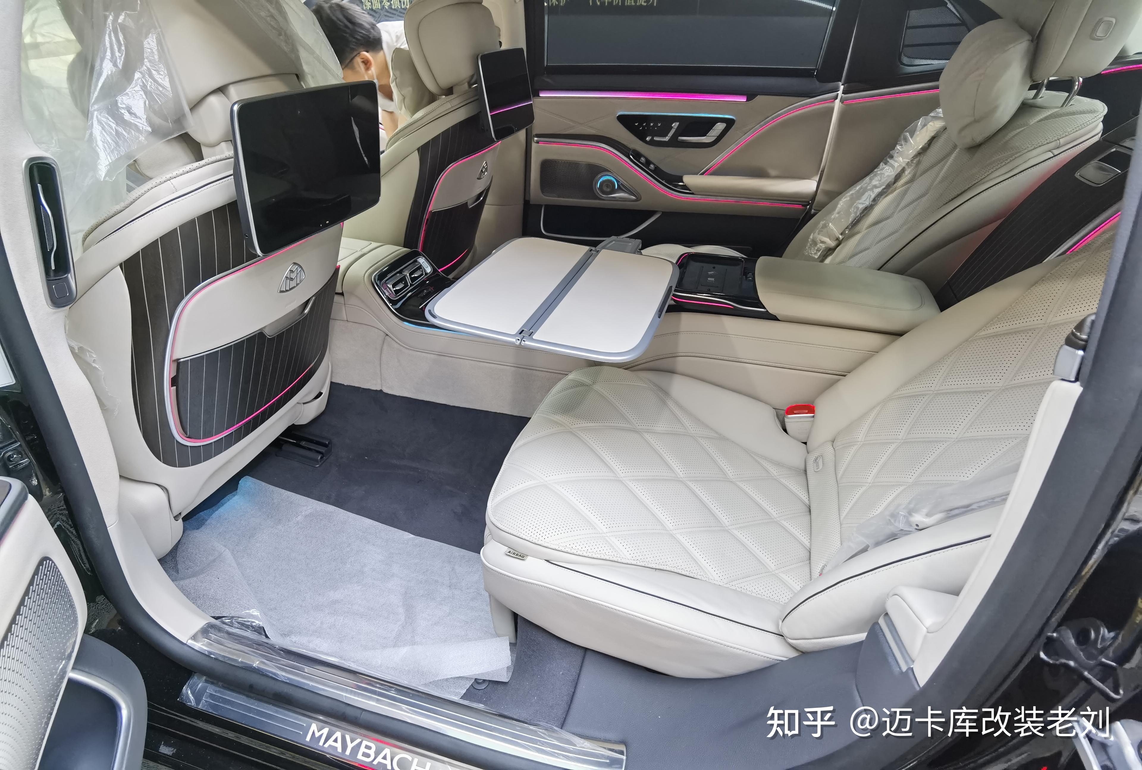 礼道尚优，法意从刻！22款迈巴赫S480内外升级S680五座改四座、AR-HUD抬显、电动后门、手势控制等 - 知乎