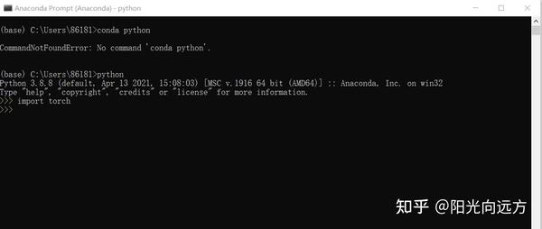 Pytorch学习笔记（1）：import torch无法使用，就老老实实按照官方建议做就对了 - 知乎