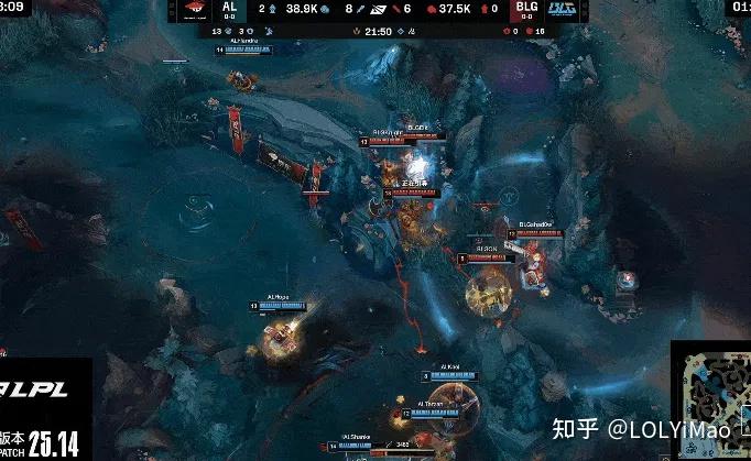 2025LPL第三赛段BLG 2-1 AL - 知乎