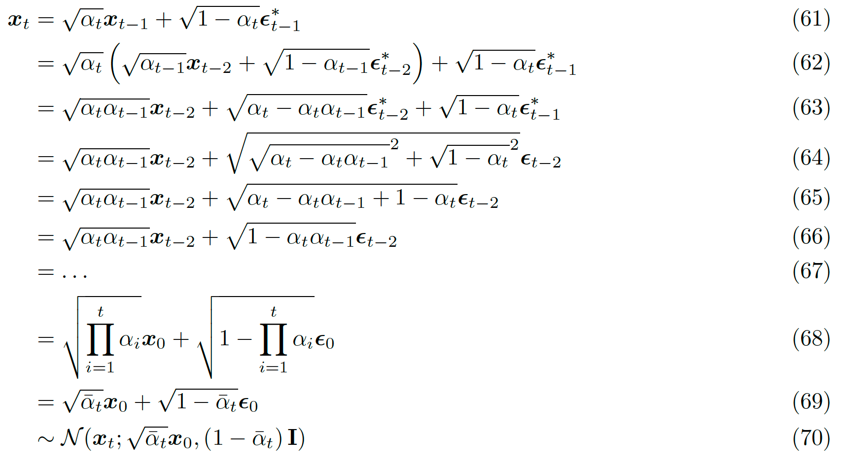 大一统视角理解扩散模型Understanding Diffusion Models: A Unified Perspective 阅读笔记 - 知乎