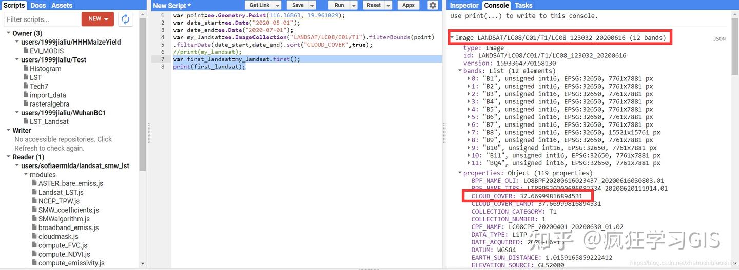Google Earth Engine谷歌地球引擎ee.ImageCollection格式多张栅格图像数据基本处理与操作 - 知乎