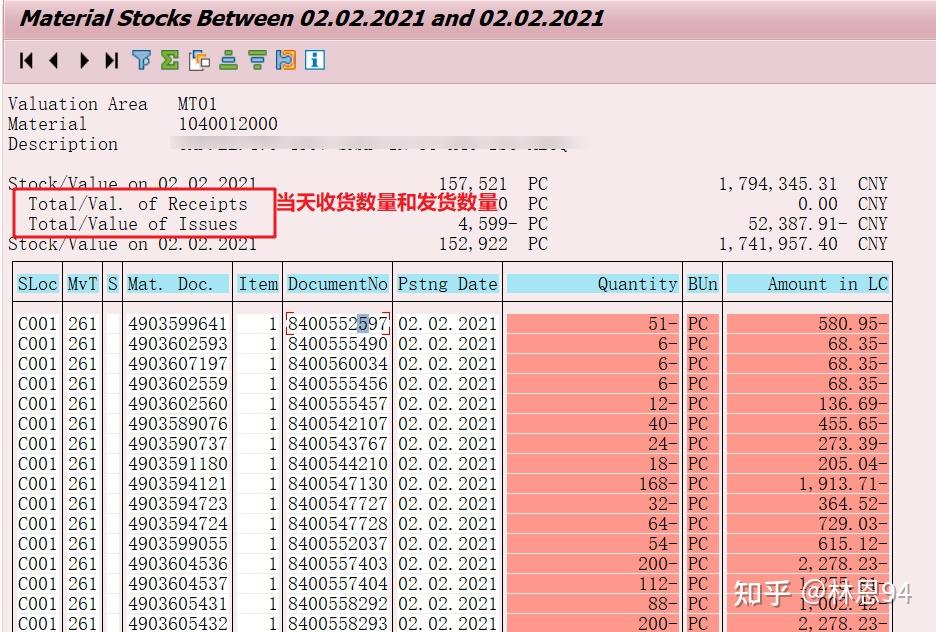 SAP后勤模块学习_MM_查看物料过去某个日期的库存 MB5B - 知乎