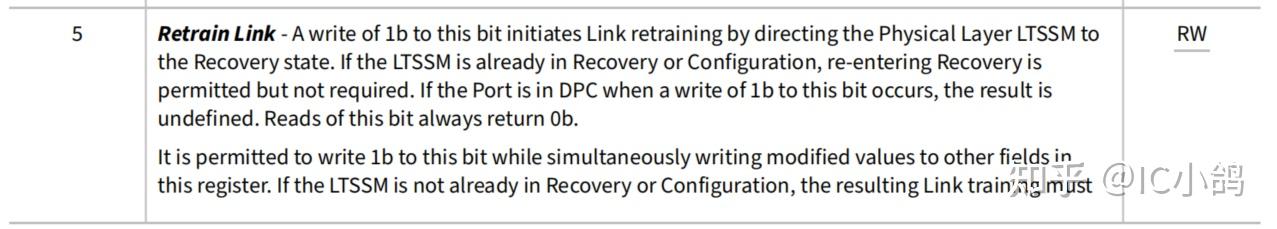 PCIe 调试 执行retrain - 知乎