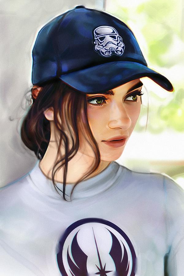 【元素推荐】格鲁吉亚自由艺术家Rene Gorecki作品欣赏62p 科幻角色 美女头像 - 知乎