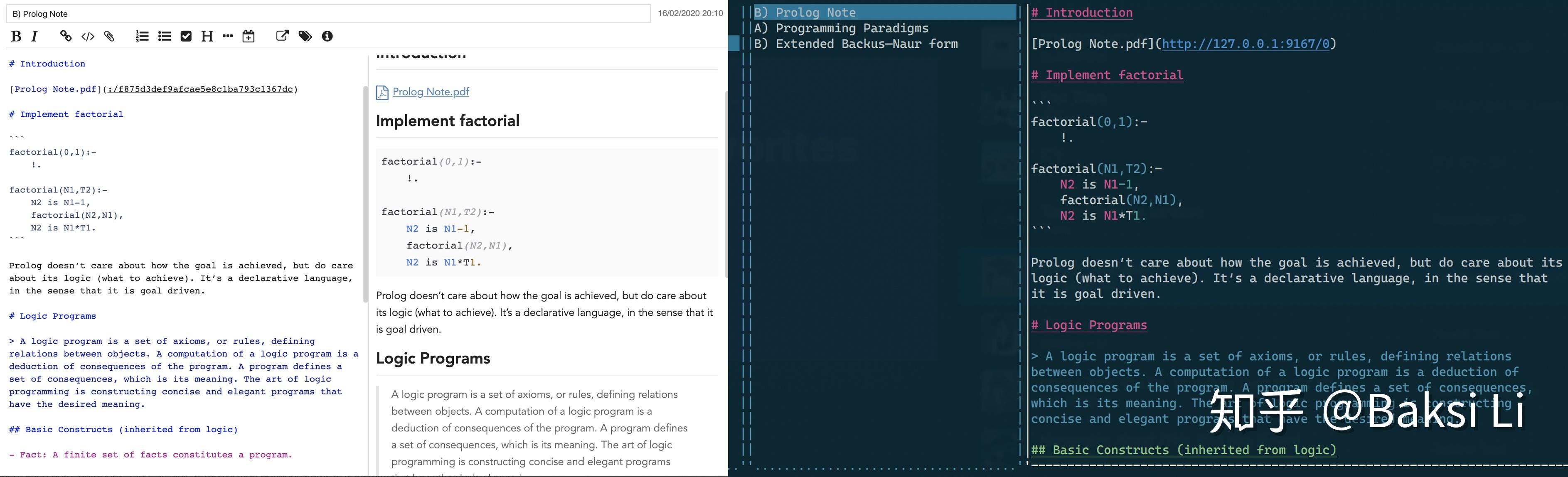用 Markdown 做笔记的最佳实现（Vim + Joplin） - 知乎