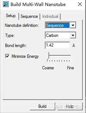 第十章第五小节：Materials Studio（MS）软件 纳米结构构建器（Nanostructure Builder）碳纳米管 纳米簇 - 知乎