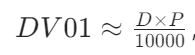 DV01与久期 - 知乎
