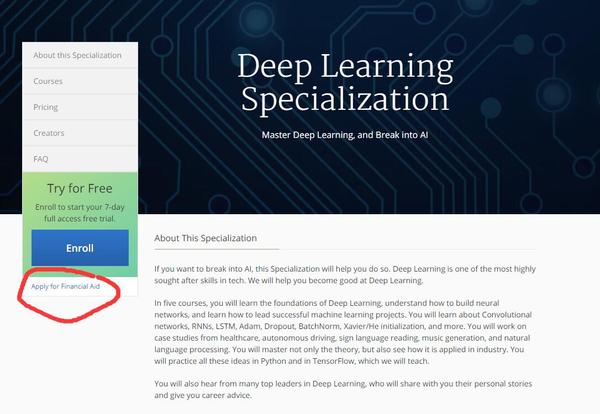 教你免费获取Coursera上优质学习资源&证书，轻松入门机器学习 - 知乎