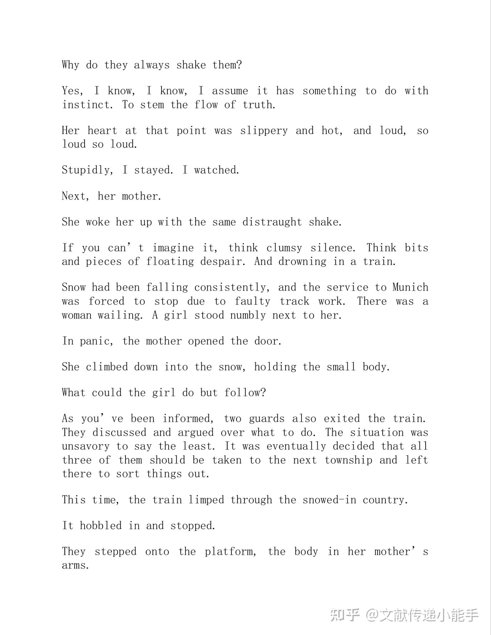 The Book Thief by Markus Zusak - 知乎