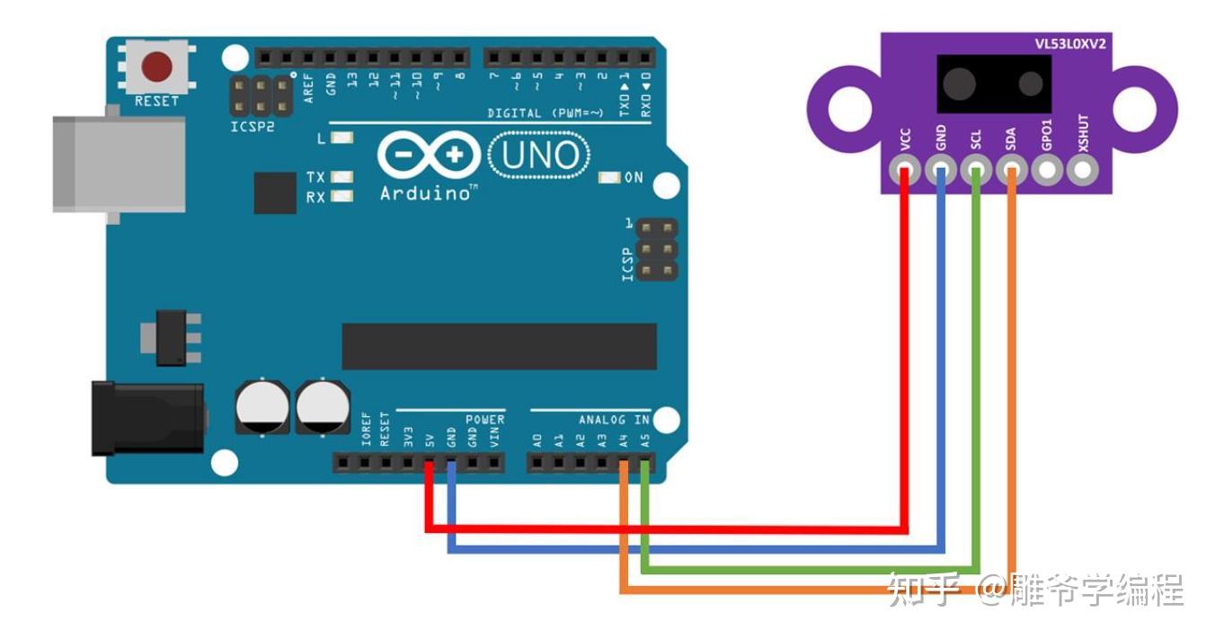 【雕爷学编程】Arduino动手做（158）---VL53L0X激光测距模块 - 知乎
