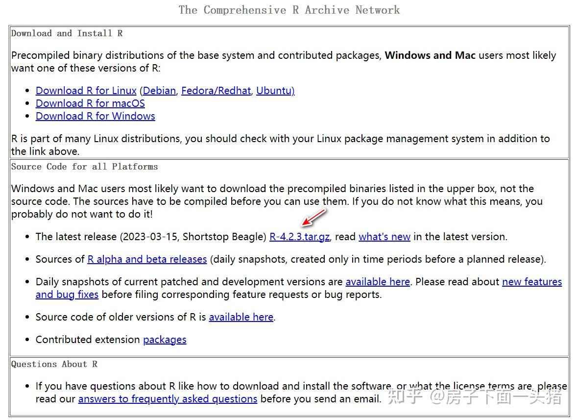 R简介及软件安装 - 知乎