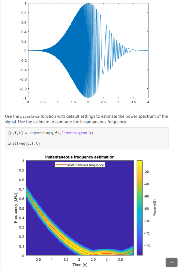 MATLAB R2018a中信号处理相关的新函数: 求瞬时频率 instfreq, emd, hht - 知乎