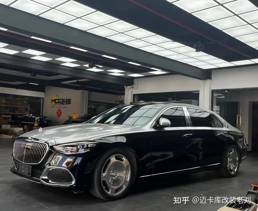 如何让迈巴赫S480更有腔调，只需做个双拼外观和加套全包脚垫 - 知乎