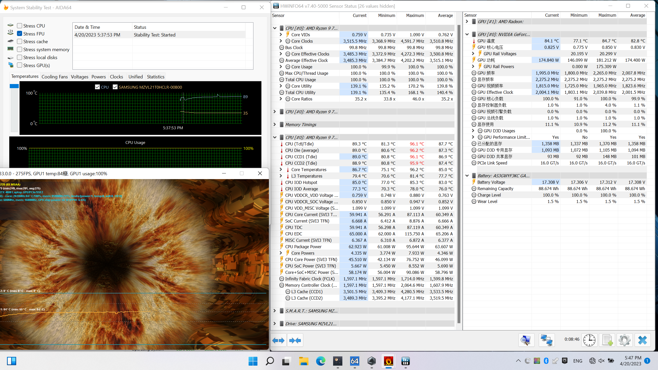 守护“败家”荣光——魔霸7Plus超能版（4080）评测 - 知乎