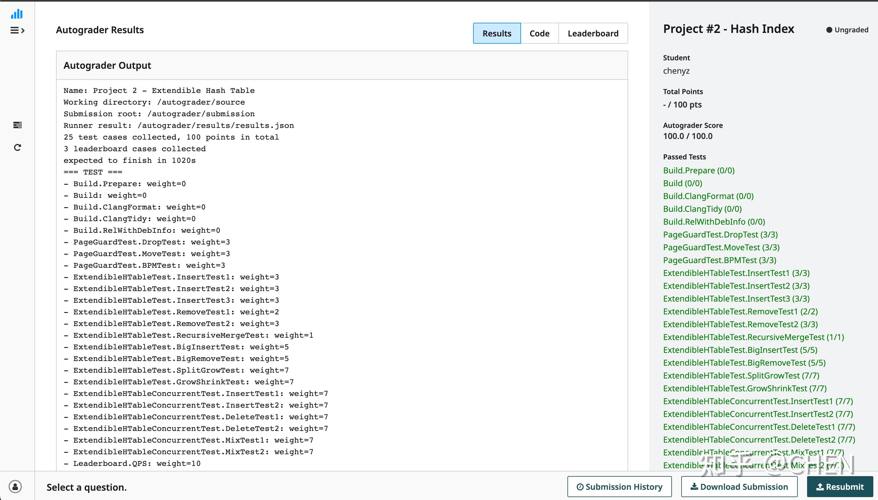 CMU15-445 2023 Fall Project#2 - Extensible Hash Index - 知乎