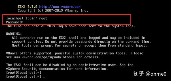 VMware ESXi本地登陆命令行关机、启动虚拟机 - 知乎