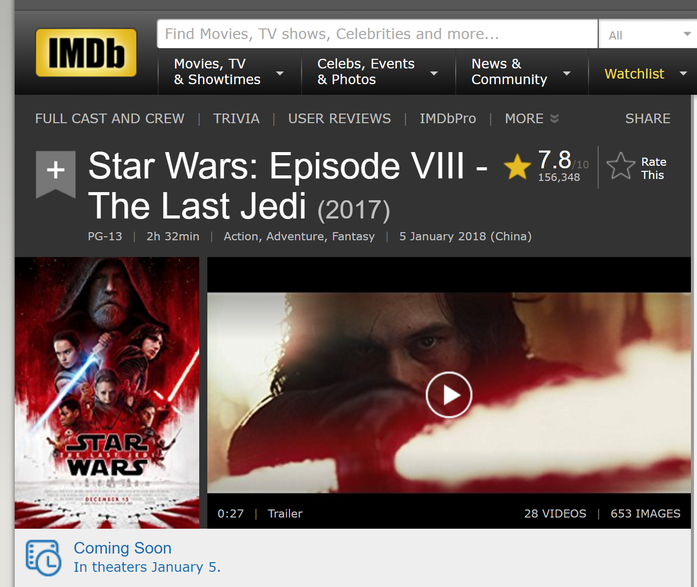 星球大战（Star Wars）系列电影口碑和票房统计 - 知乎