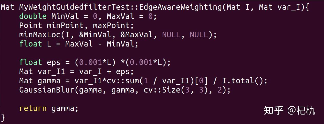 Guided Filtering相关记录 - 知乎