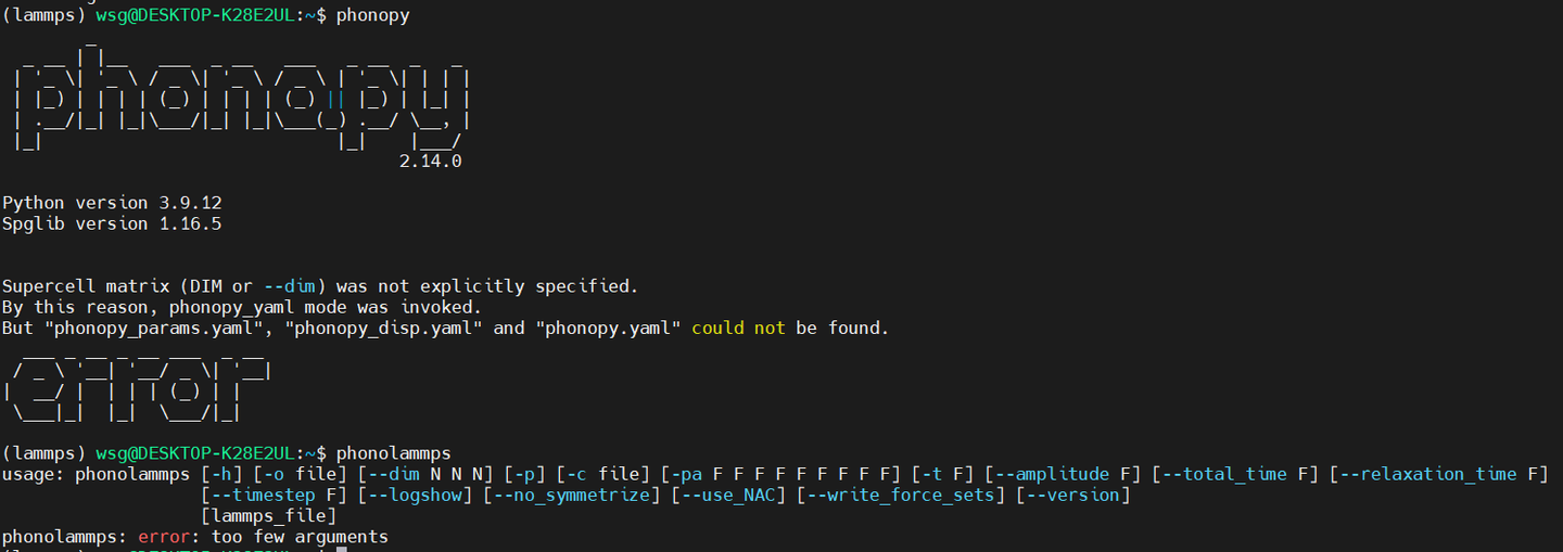 LAMMPS结合Phonopy计算声子谱：从安装到跑路 - 知乎
