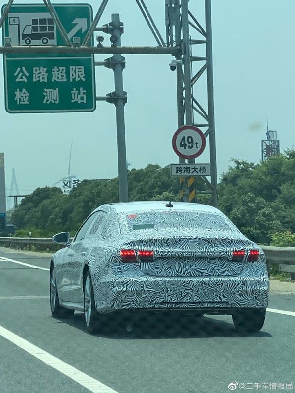 疑似国产奥迪A7L路试谍照 有望2022年初发布/或不到50万 - 知乎