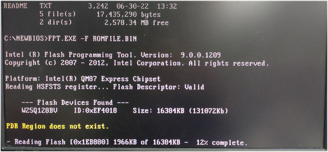 闲话计算机BIOS-AMI BIOS刷新工具FPT.exe的用法 - 知乎