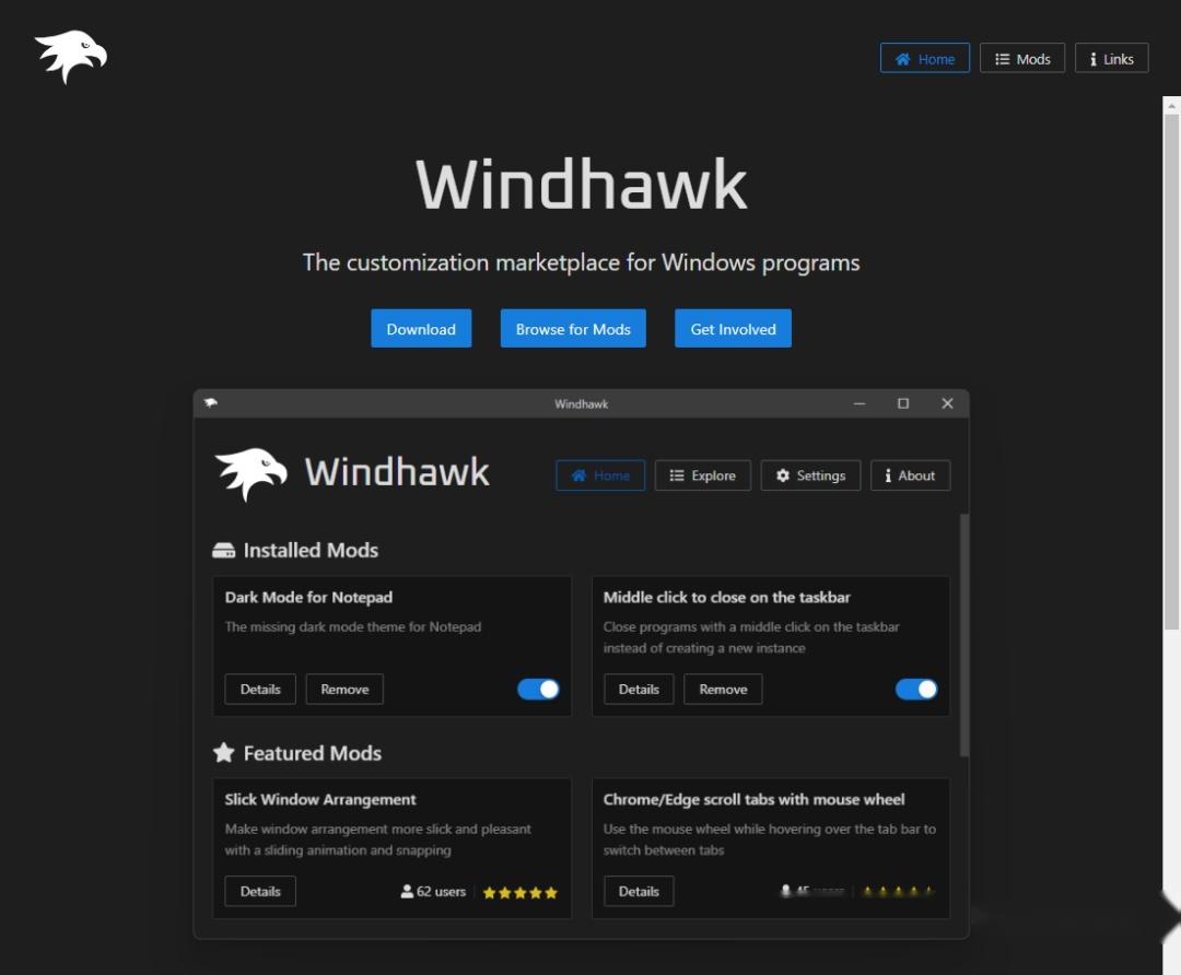 Windhawk：为你的 Windows 系统安装模组(Mod) - 知乎
