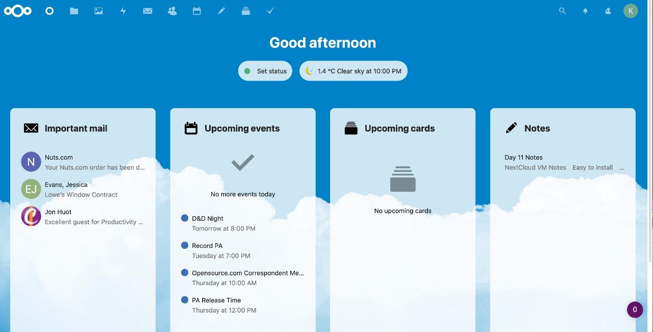 Nextcloud 是如何成为终极开源生产力套件的 | Linux 中国 - 知乎