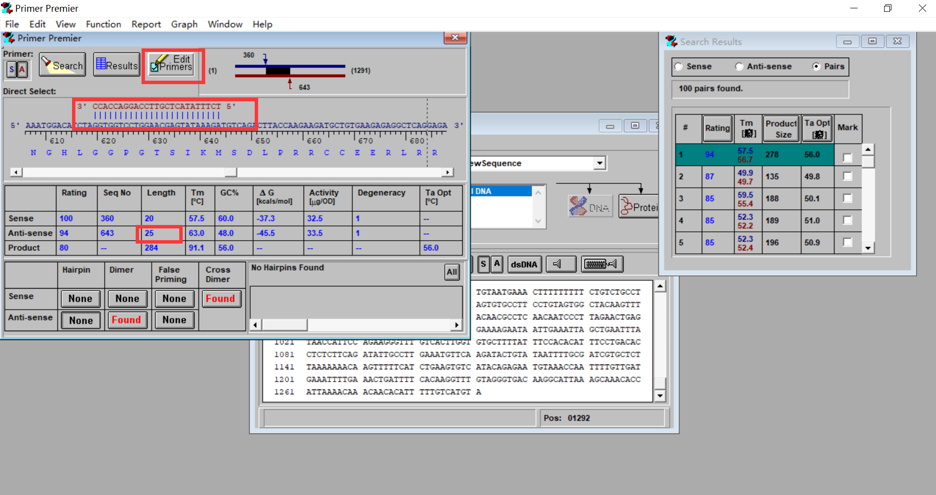 用Primer Premier5如何设计引物，设计引物详细过程 - 知乎