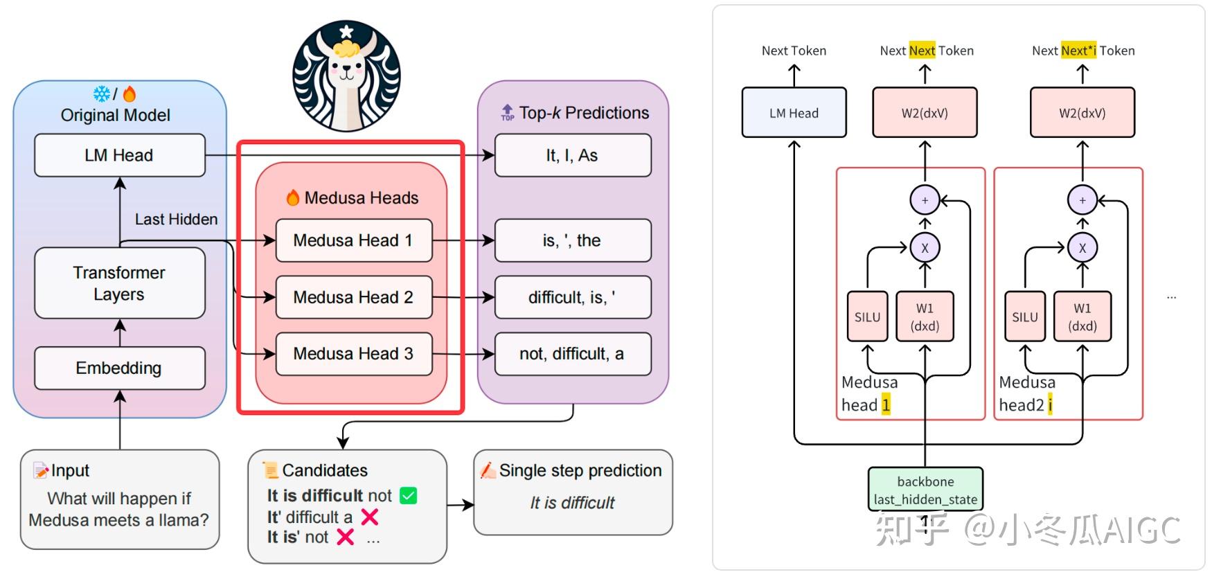 【手撕LLM-Medusa】并行解码范式: 美杜莎驾到, 通通闪开！！ - 知乎