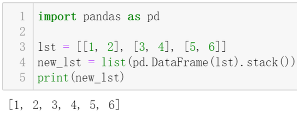 Python将多维列表「拉伸」为一维列表的10种方式 - 知乎