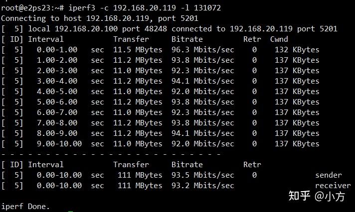 iperf3 -w -l 参数解析 - 知乎