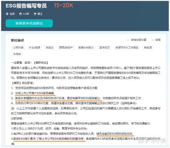 想去四大做esg项目，发展怎么样呀？