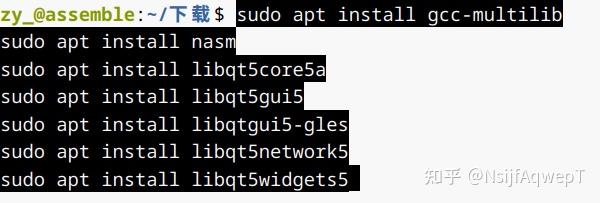 sasm 汇编ide安装步骤(ubuntu22) - 知乎